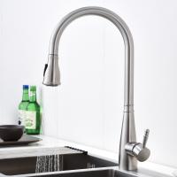 China Innovation Sensor Smart Kitchen Faucet SUS304 Solid Stainless Steel Taps for sale