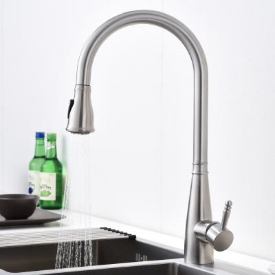 China Innovation Sensor Smart Kitchen Faucet SUS304 Solid Stainless Steel Taps for sale