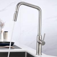 China SUS304 Stainless Steel Touch Control Kitchen Faucet With Sensor for sale