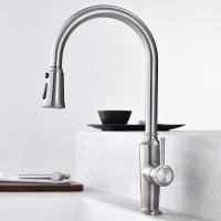 China SUS304 Stainless Steel Touchless Sensor Kitchen Faucet for sale