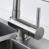 China Concealed Folding Kitchen Water Faucets Handy Operation Sink Tap ODM for sale