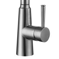 China 35mm Ceramic Cartridge High Arc Pull Down Kitchen Faucet CUPC 18/10 Stainless Steel for sale