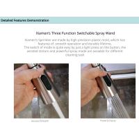 China SUS304 Stainless Steel Flexible Spout Kitchen Tap Single Lever Brushed Nickel 35mm Ceramic Cartridge for sale