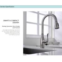China IPX5 Deck Mounted Sink Mixer Tap Single Hole Touchless Kitchen Faucet for sale