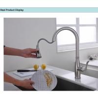 China Gooseneck bar Sensor Control Smart Kitchen Faucet with Anti Clogging Nozzle for sale