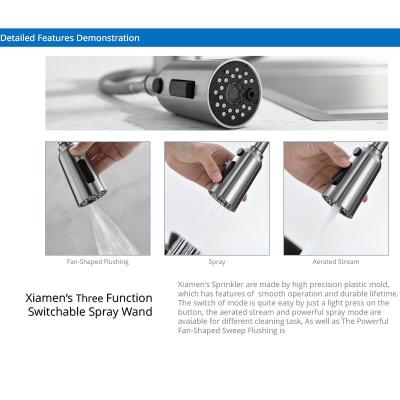 China Water Saving Touch Sensor Kitchen Faucet ODM With 35mm Ceramic Cartridge for sale