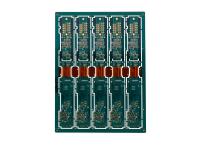 China 6 Layer Green Polyimide Fast Turn Rigid Flex PCB TG150 1.6mm For 3D Stereo for sale