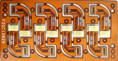 China ODM Immersion Silver Flexible Printed Circuit Board Polyimide Flex PCB 0.2mm for sale