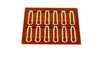 China 2 Layer 0.35mm 3OZ Flexible PCB Board for DNA Sequencer for sale