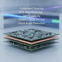 China Component Sourcing PCB Manufacturing Featuring 1.2mil Internal Copper and SMT Capability 14 Million Spots Per Day for Circuit Board Production for sale