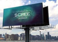 China IP65 Waterproof Outdoor P10 LED Screen 960x960mm 7000cd Brightness Energy Saving for sale