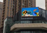 China IP65 Waterproof Outdoor P10 LED Screen 960x960mm 7000cd Brightness Energy Saving for sale