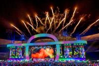 China P3.91 500x500mm Outdoor LED Video Wall Panel Rental Backdrop Screen 7.5kg for sale
