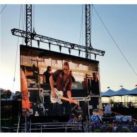 China P3.91 Outdoor Rental LED Display 500x1000mm 14kg Lightweight Aluminum Cabinet for Concert Stage for sale
