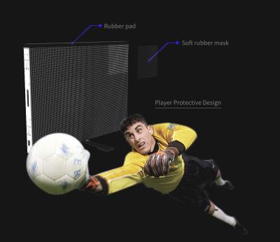 China Outdoor Stadium Perimeter LED Display 6000cd/m2 IP65 Aluminum Cabinet 960x960mm for sale