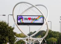 China Outdoor P10 LED Display 160 Degree Viewing Angle 6000cd Brightness Digital Billboard for sale