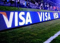 China P10 Outdoor LED Perimeter Display for Football Soccer Stadium 3840Hz 6000cd/m2 for sale