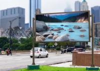 China Outdoor P10 SMD LED Advertising Screen 6000cd Brightness 3840Hz Refresh Rate for sale