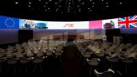 China Indoor Flexible LED Module Portable Stage Rental Slim Curved LED Display for sale
