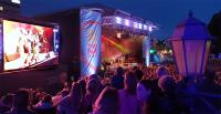 China Rental Stage Background LED Display Curved P4 Indoor LED Display Screen for sale