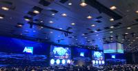 China Rental Stage Background LED Display Curved P4 Indoor LED Display Screen for sale