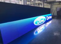 China P10 Stadium Perimeter LED Display 1920Hz Anti Collision Aluminum Cabinet 960x960mm for sale