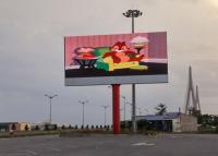 China Custom Size Outdoor LED Displays 162x162 dots for advertising for sale