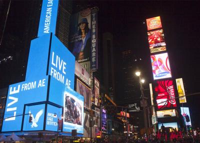 China Outdoor P10 LED Wall Screen Display 1920Hz Refresh Rate Aluminium Alloy Cabinet for sale