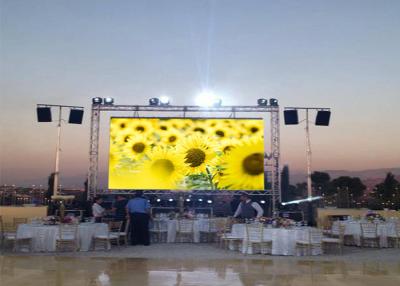 China Outdoor P3.91 SMD1921 LED Display Screen 500x1000mm 650W Max Power Commercial Advertising for sale