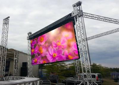 China Anti Collision Rental LED Display Screen SMD1921 4.81mm Pixel Pitch 500x500mm Cabinet for sale