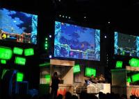 China P3.91 Rental LED Display Full Color Indoor Stage Video Wall 500x1000mm Cabinet for sale