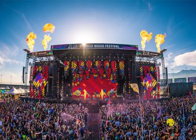 China 16 Bits P2 Stage Rental LED Screen Video Wall Display ICN2153 for sale