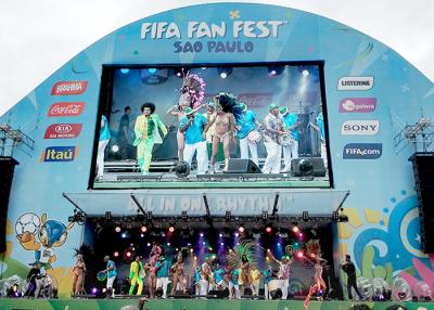 China 500x500mm P3 Outdoor Stage LED Screen Rental Full Color Ultra Thin 3.91mm Pitch for sale