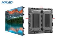 China Double Pillar Outdoor LED Advertising Screen P8 Full Color 1920Hz IP65 960x960mm for sale