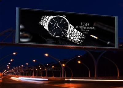 China Giant Commercial Outdoor LED Display Screen 10mm Pixel Pitch 7000cd Brightness for Advertising for sale