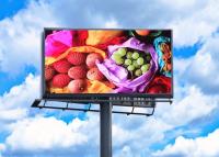 China Waterproof IP65 Large Outdoor LED Advertising Screen 6000cd/sqm for sale