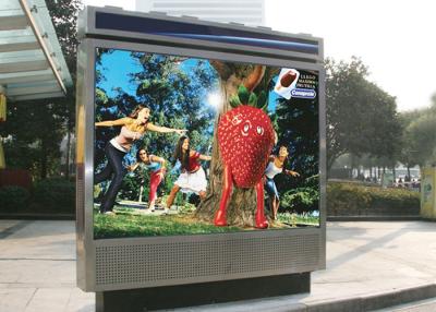 China Aluminium Alloy Outdoor LED Advertising Screen 960x960mm SMD P10 P8 P6 6000cd Brightness for sale