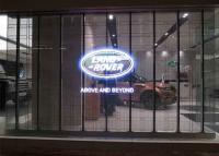 China Transparent LED Window Display 3.91mm Pixel Pitch 1920Hz Refresh Rate for Business Center for sale