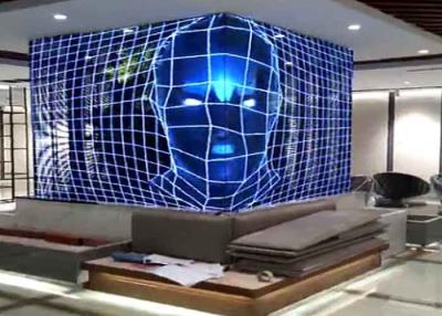 China 500x1000mm Aluminum Alloy Transparent LED Display Full Color 3.91-7.8mm Pixel Pitch for sale