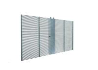 China Indoor Transparent Glass LED Display Panel 256x128 Dots 16 bit for sale