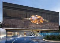 China Transparent LED Window Display 3.91mm Pixel Pitch 1920Hz Refresh Rate for Business Center for sale
