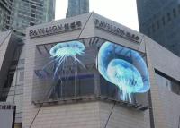 China Airports Transparent Flexible Led Display Panel 256x128 Dots for sale