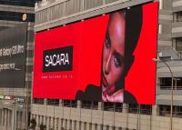 China Customizable Outdoor P10 LED Display 960x960mm 7000cd Bright Advertising Billboard for sale