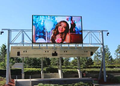 China Hd Wall Mounted Type Outdoor LED Displays Back Maintenance High Brightness Billboards for sale