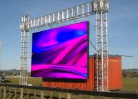 China Outdoor Rental LED Display Screen Front Service 64x64 Dots 3.91mm Pitch 500x1000mm Cabinet for sale