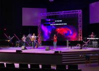 China Quick Installation Rental Led Display Screen P3 3mm Full Color For Marriage for sale