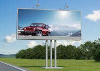 China Magnesium Alloy Outdoor LED Billboard 960x960mm P10 7000cd High Heat Dissipation for sale