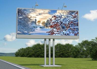 China SMD 3 In 1 Digital Advertising Billboard 10mm Pixel Pitch Thin Panel for sale