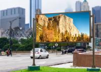 China Waterproof P8 Giant Outdoor LED Screens High Brightness Single Pillar Type for sale
