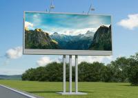 China 6000CD/M2 Outdoor LED Displays P8 Double Pillar Type Digital Advertising Billboard for sale